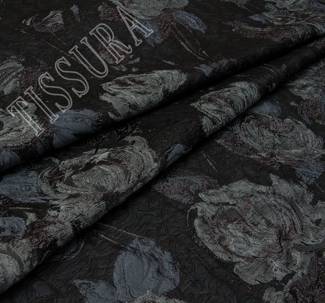 Jacquard Cloque Fabric: Fabrics from Italy by Carnet, SKU 00054494 at ...