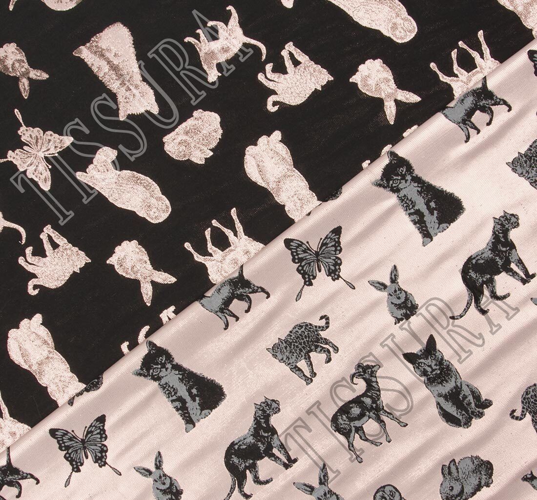 Jacquard Lamé Fabric: 59% Off for Fabrics from France by Dutel, SKU ...