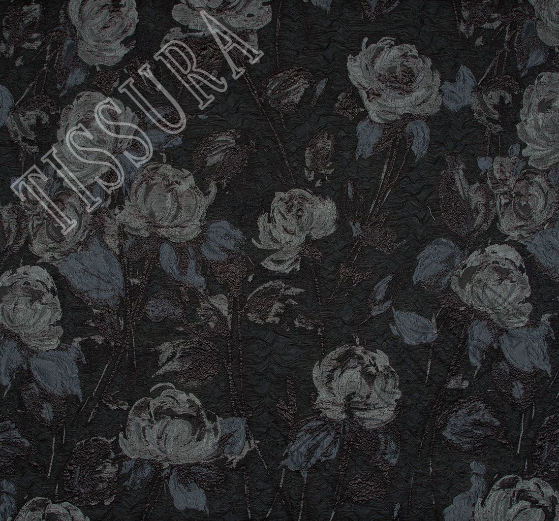 Jacquard Cloque Fabric: Fabrics from Italy by Carnet, SKU 00054494 at ...